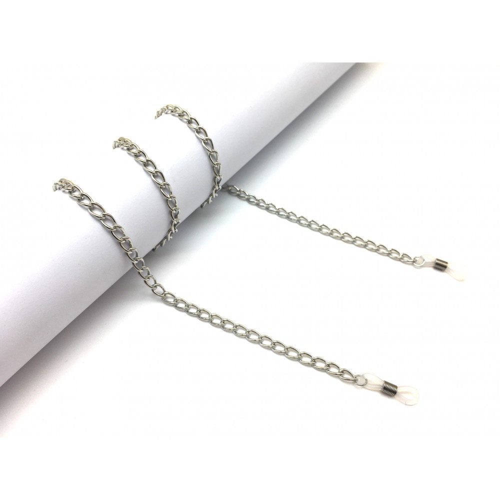 Silver Glasses Retainer Chain